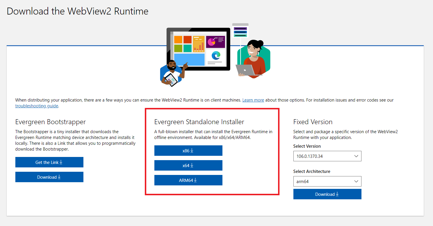 Instalace komponenty pro prohlížeč (EDGE) pro aplikace třetích stran ...
